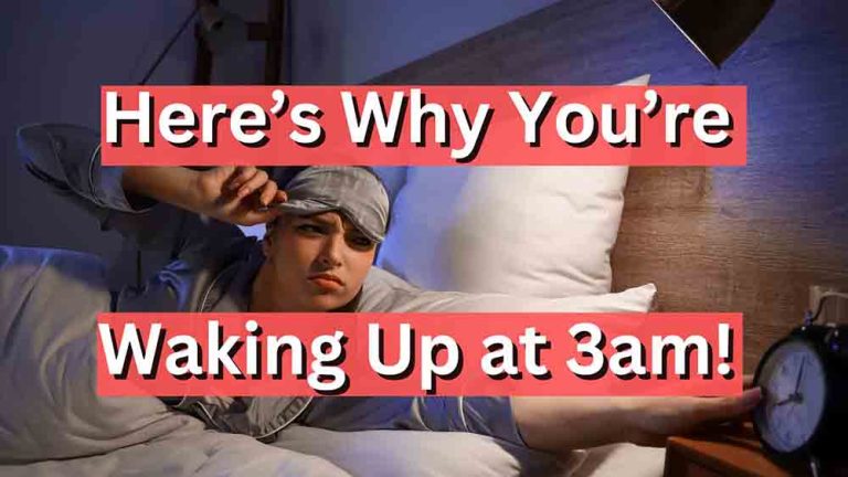 Why Do I Wake Up At 3am? Here Are 5 Reasons.... - REM Sleep